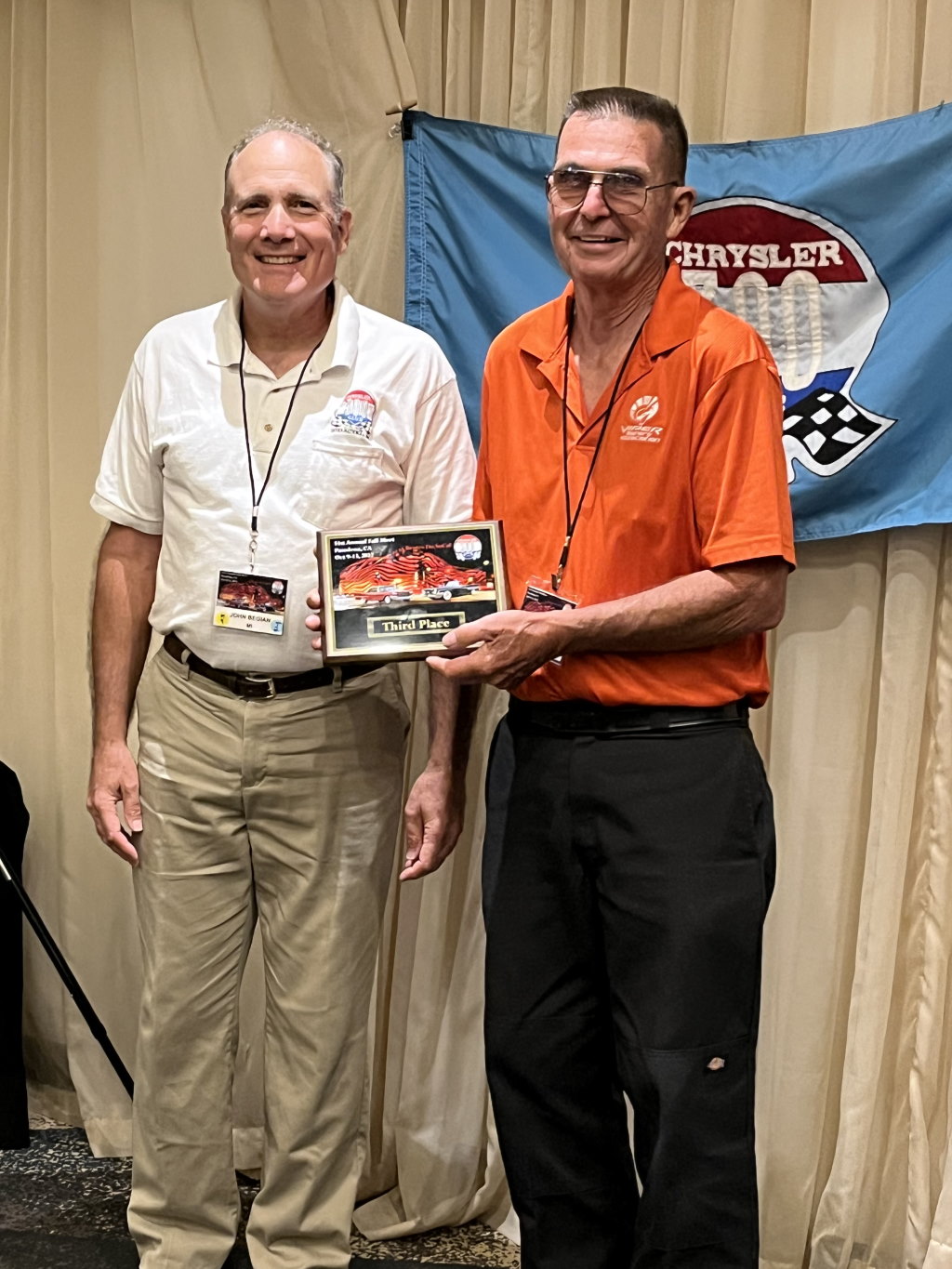 Pasadena meet event report awards