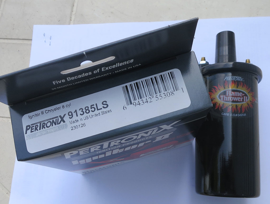 Installation of Pertronix Ignitor II